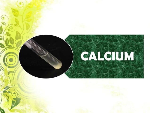 Qualitative analysis of group 4 cations | PPTX