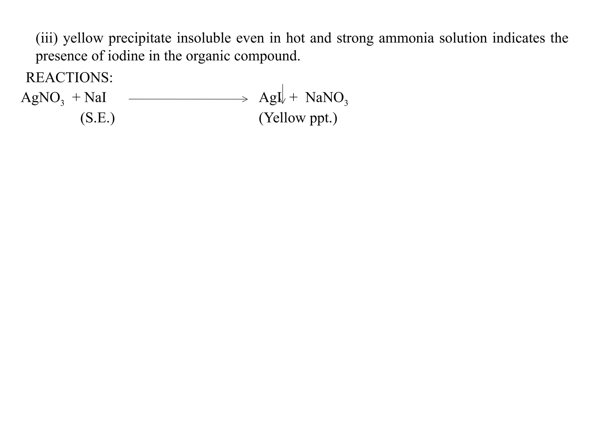 Qualitative analysis of organic compounds, XI.pptx