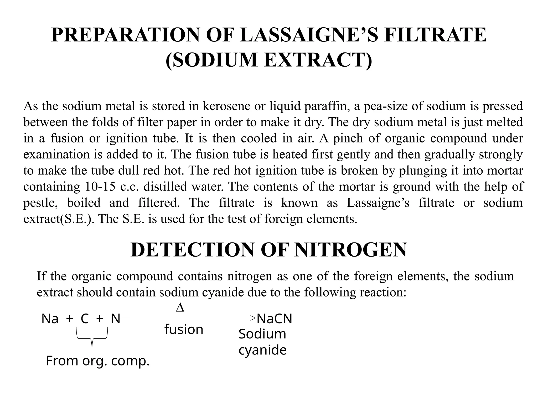 Qualitative analysis of organic compounds, XI.pptx