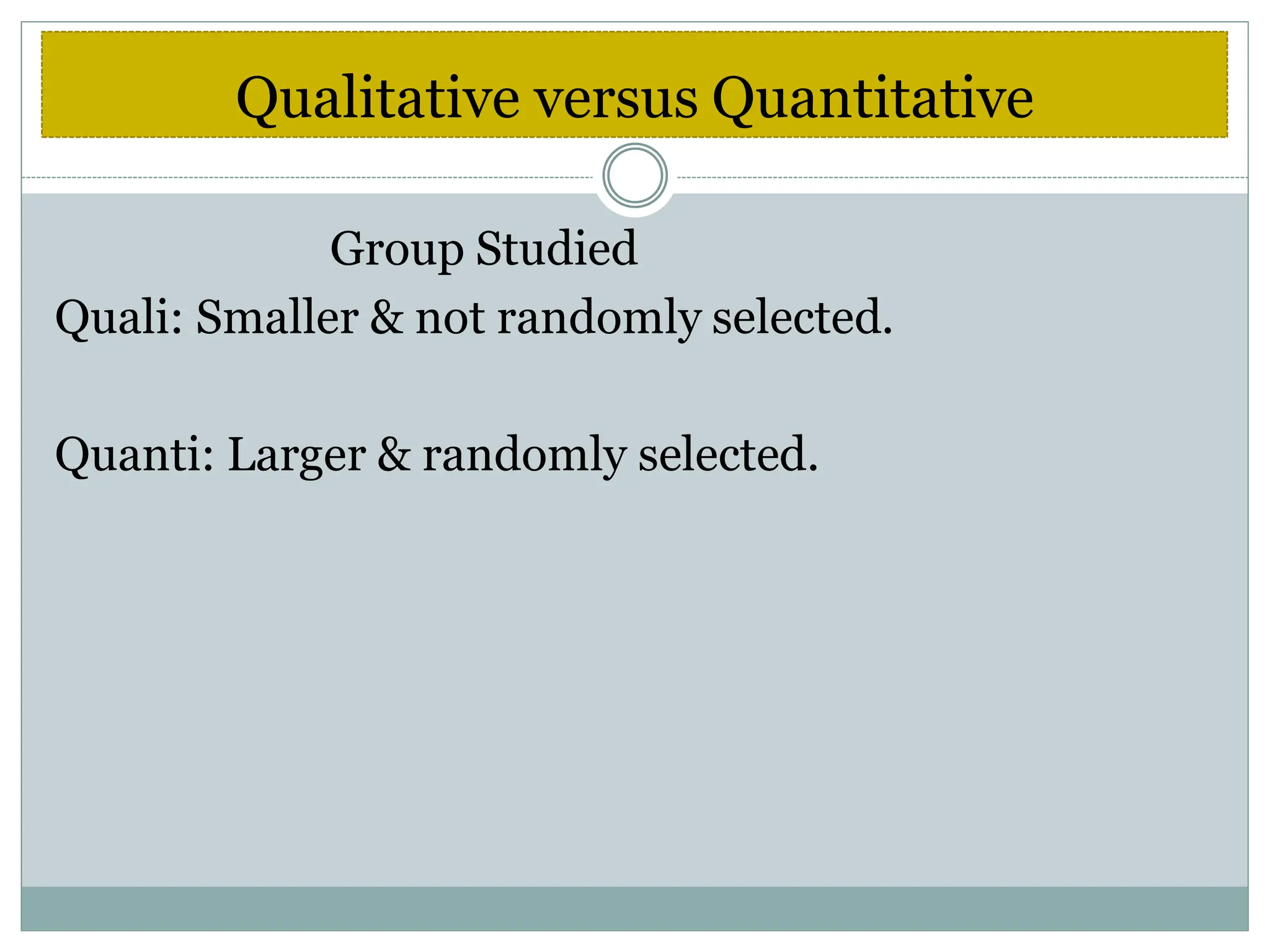 Qualitative and quantitative research PPT | PDF
