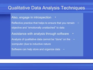 Qualitative and quantitative analysis | PPT