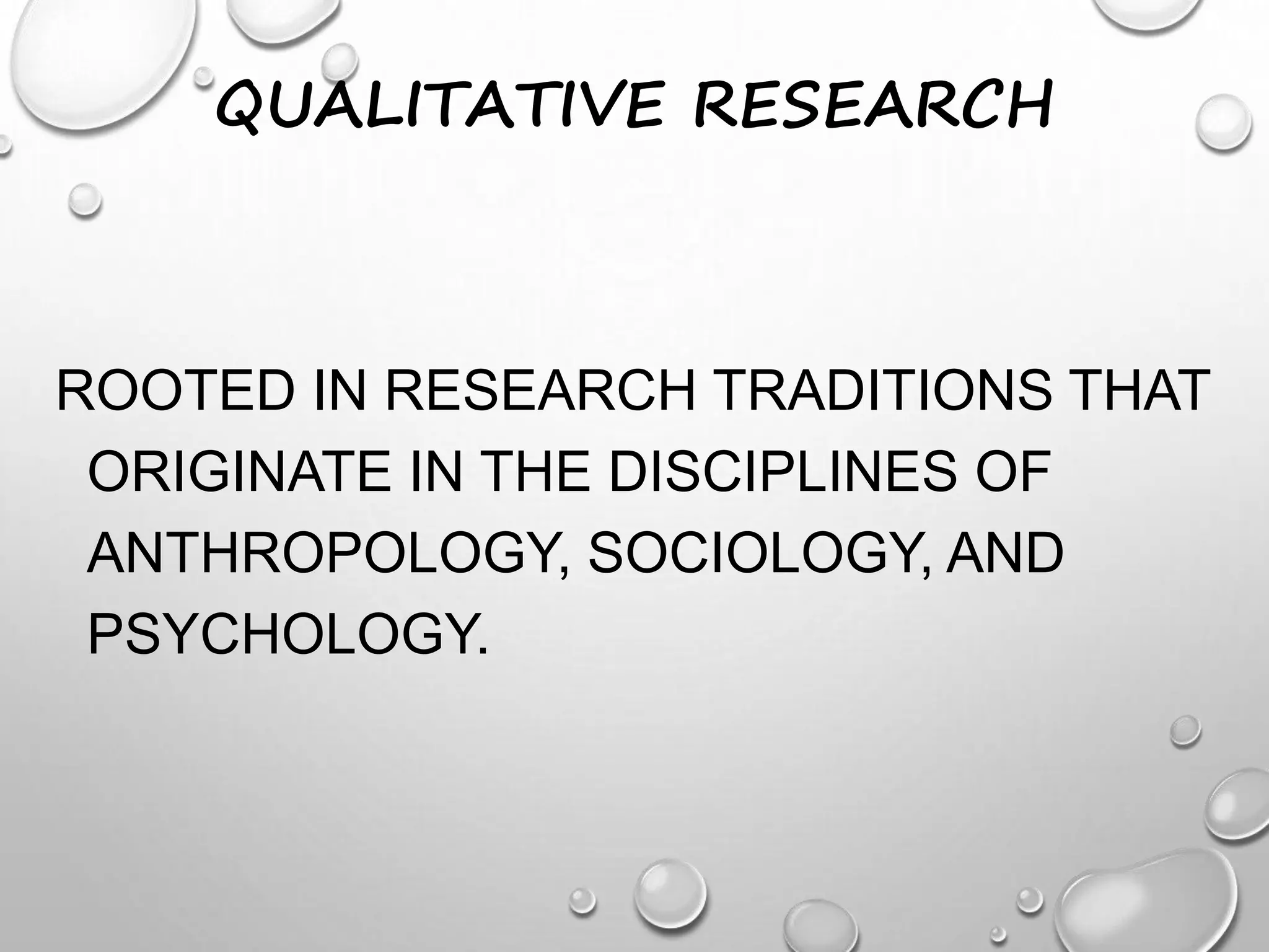 Qualitative and quantitative methods of research | PPTX