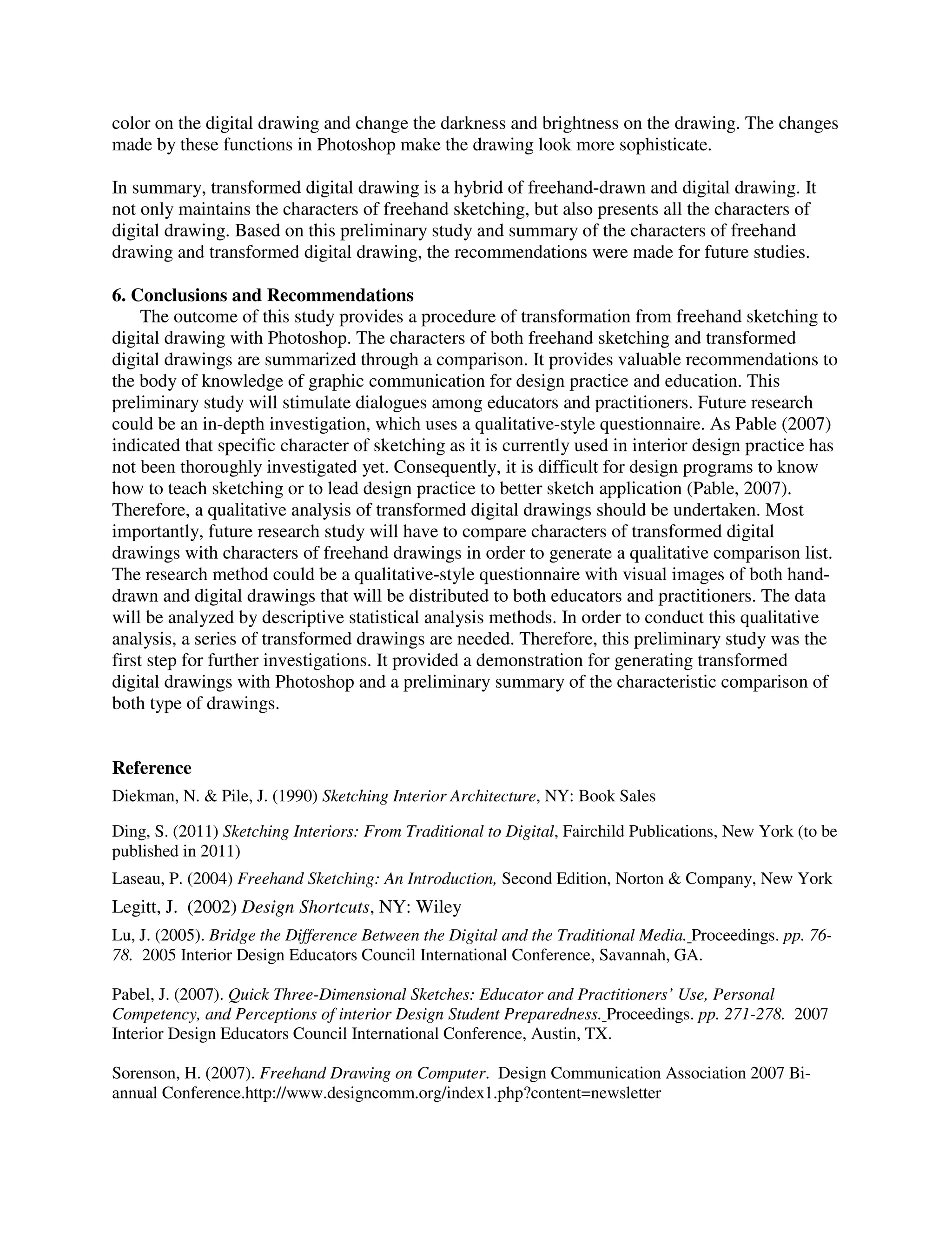 Freehand Drawing VS Transformed Digital Drawing | PDF | Graphics ...