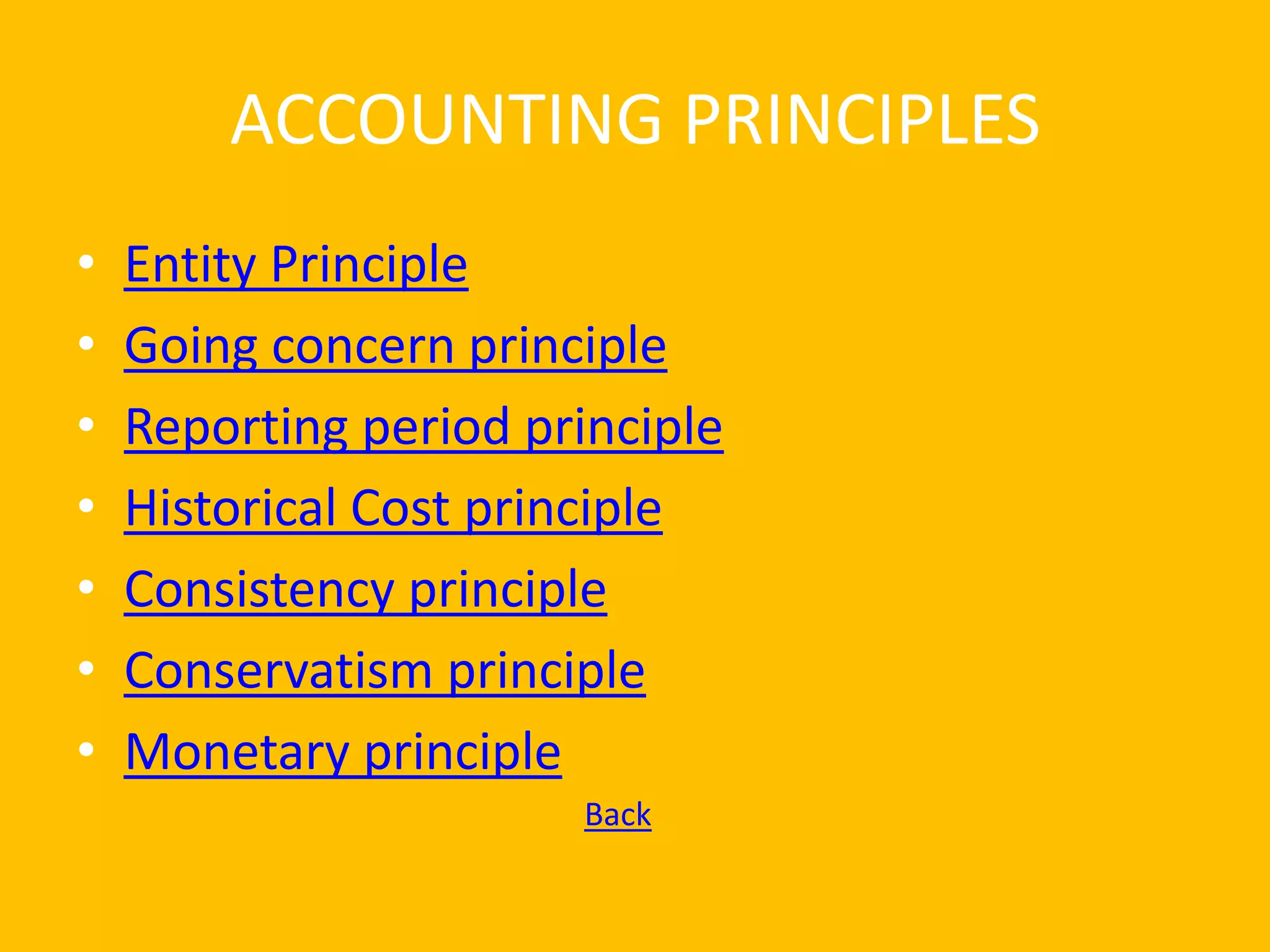 Qualitative characteristics & accounting principles slide show game | PPTX