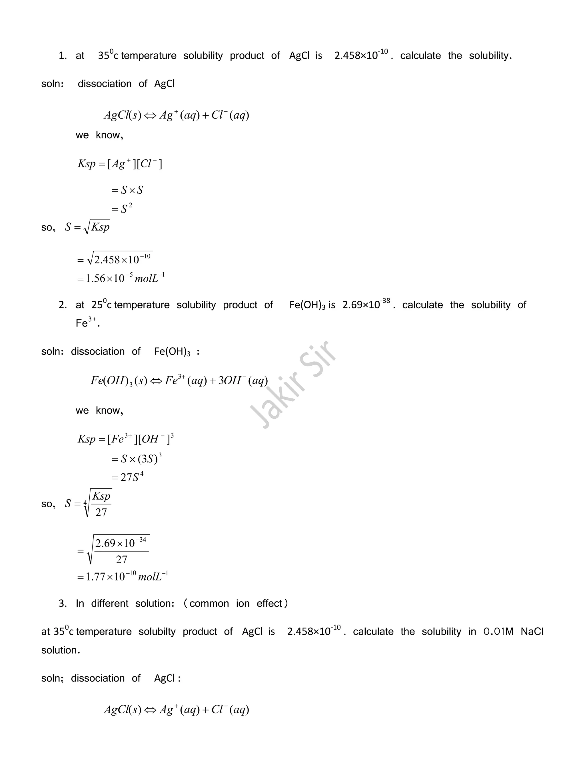 Qualitative chemistry math | PDF