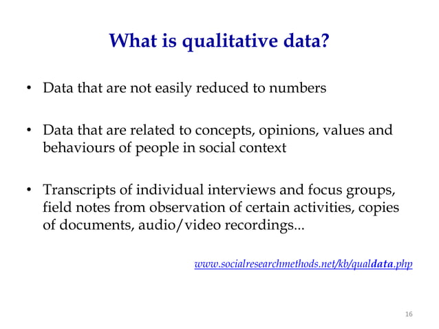 Qualitative Data Definition Types Analysis And Examples