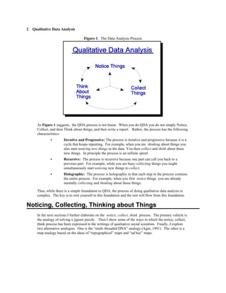 Qualitative data analysis | PDF