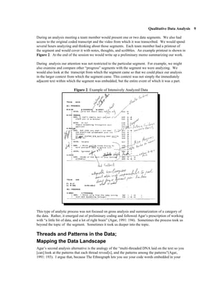 Qualitative data analysis | PDF