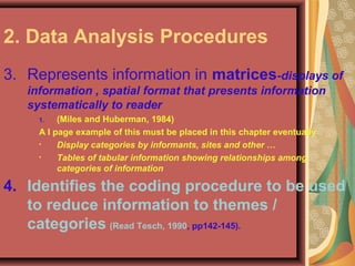 Qualitative data analysis | PPT