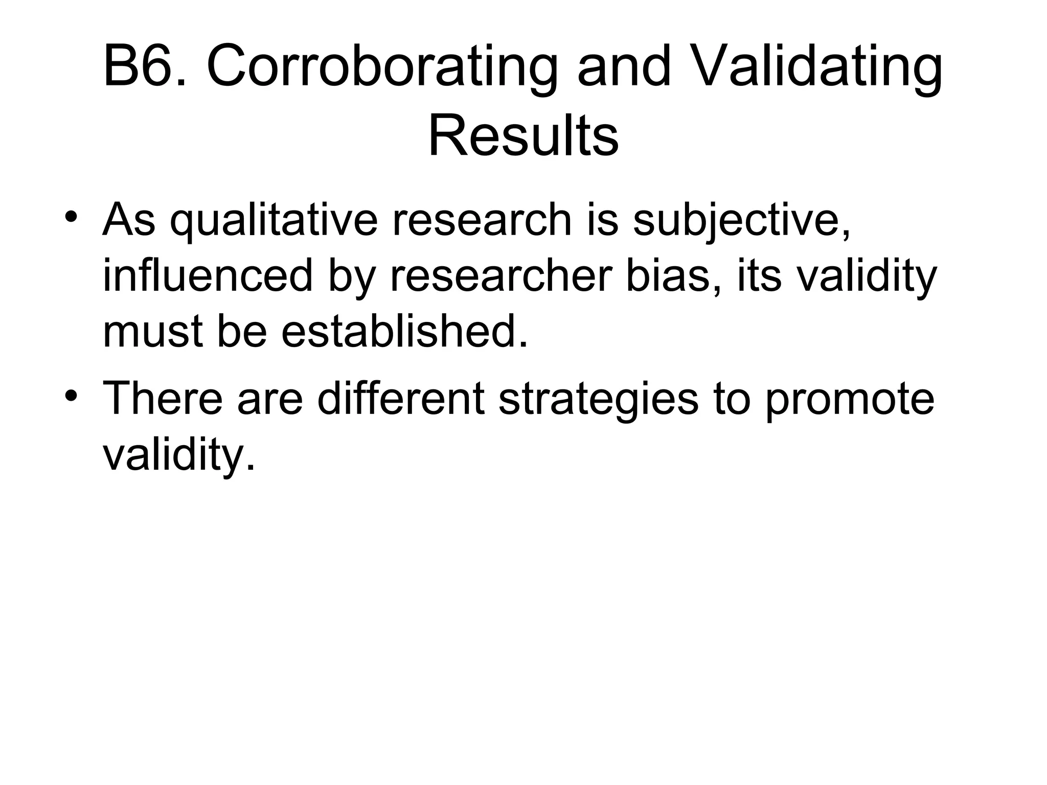 Qualitative data analysis | PPT