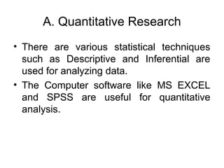 Qualitative data analysis | PPT