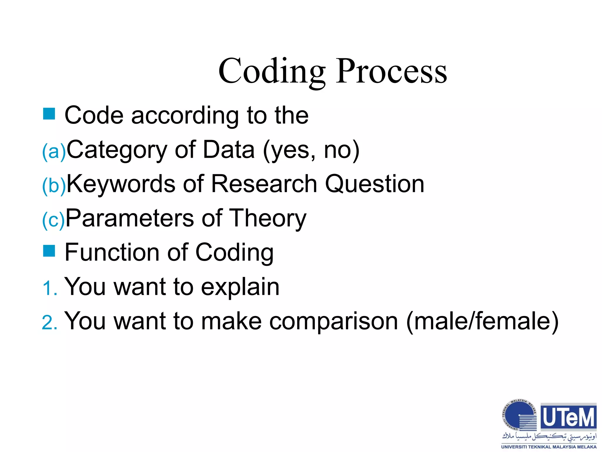 Qualitative Data Analysis | PPT