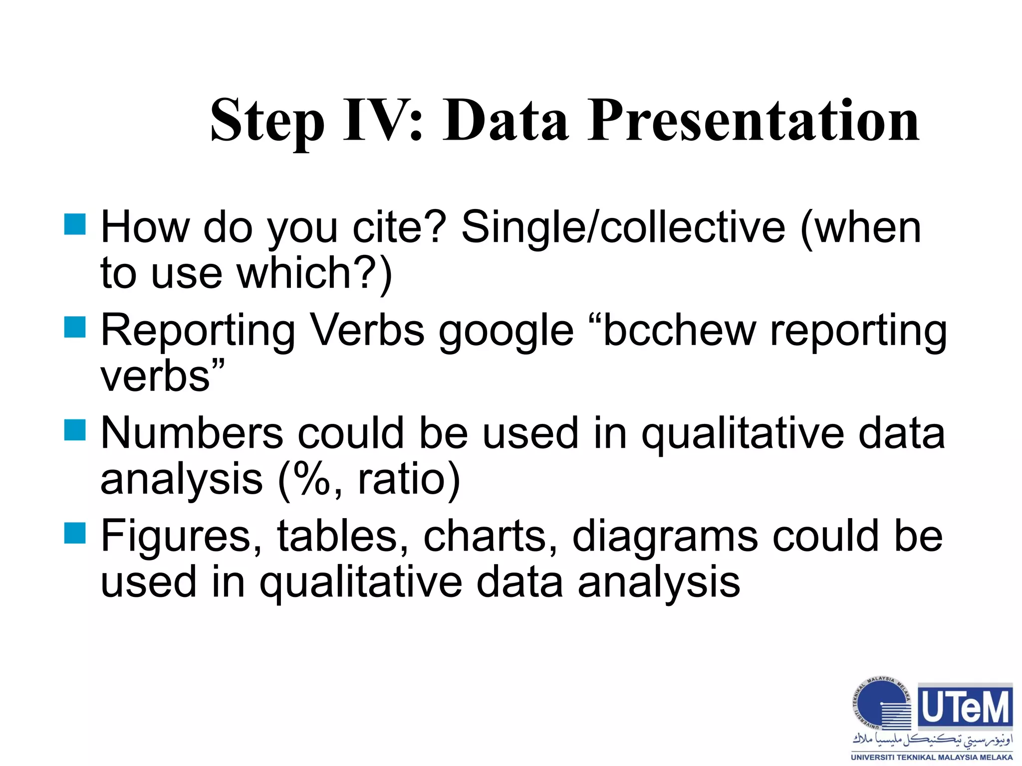 Qualitative Data Analysis | PPT