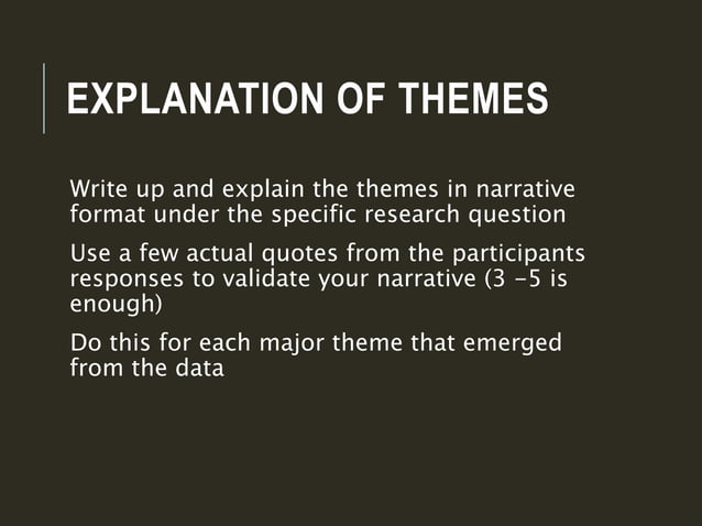 QUALITATIVE DATA ANALYSIS.ppt | Educational Assessment | Education