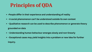 Qualitative Data Analysis by Dr. Vikramjit Singh | PPT