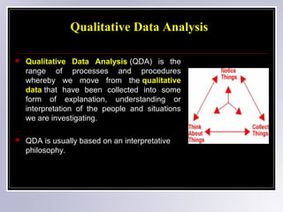Qualitative Data Analysis | PPT