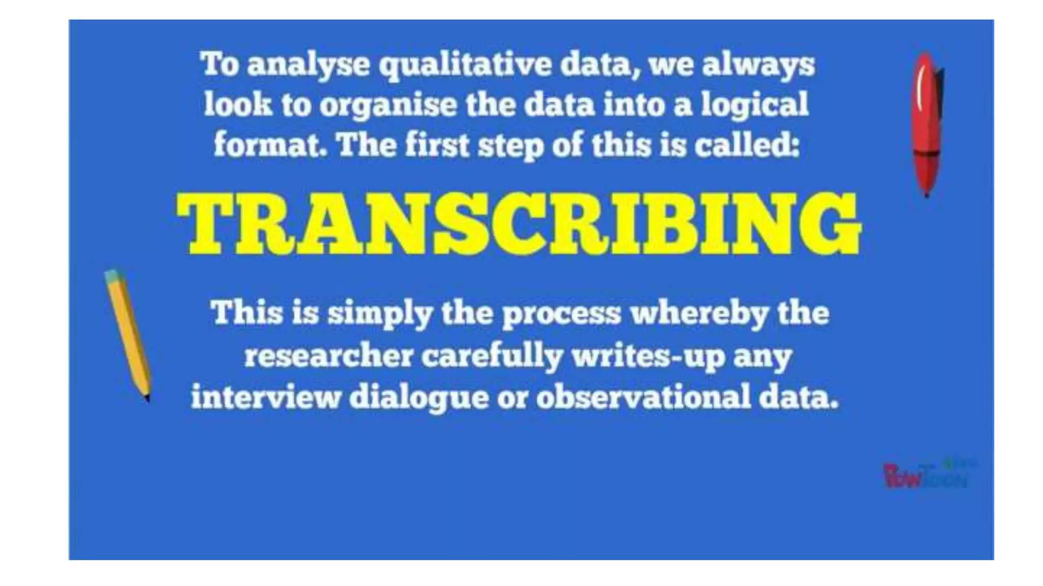 Qualitative data analysis part 1-theoretical understanding | PPT