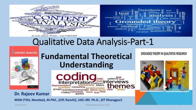 Qualitative data analysis part 1-theoretical understanding | PPT