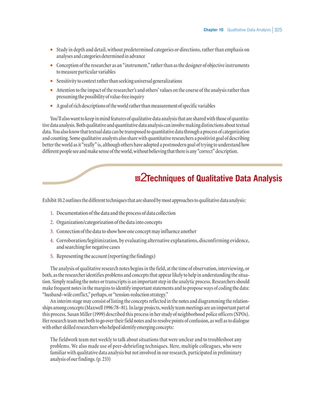 Qualitative data analysis pdf | PDF