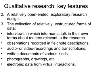 Qualitative data analysis research school | PPT