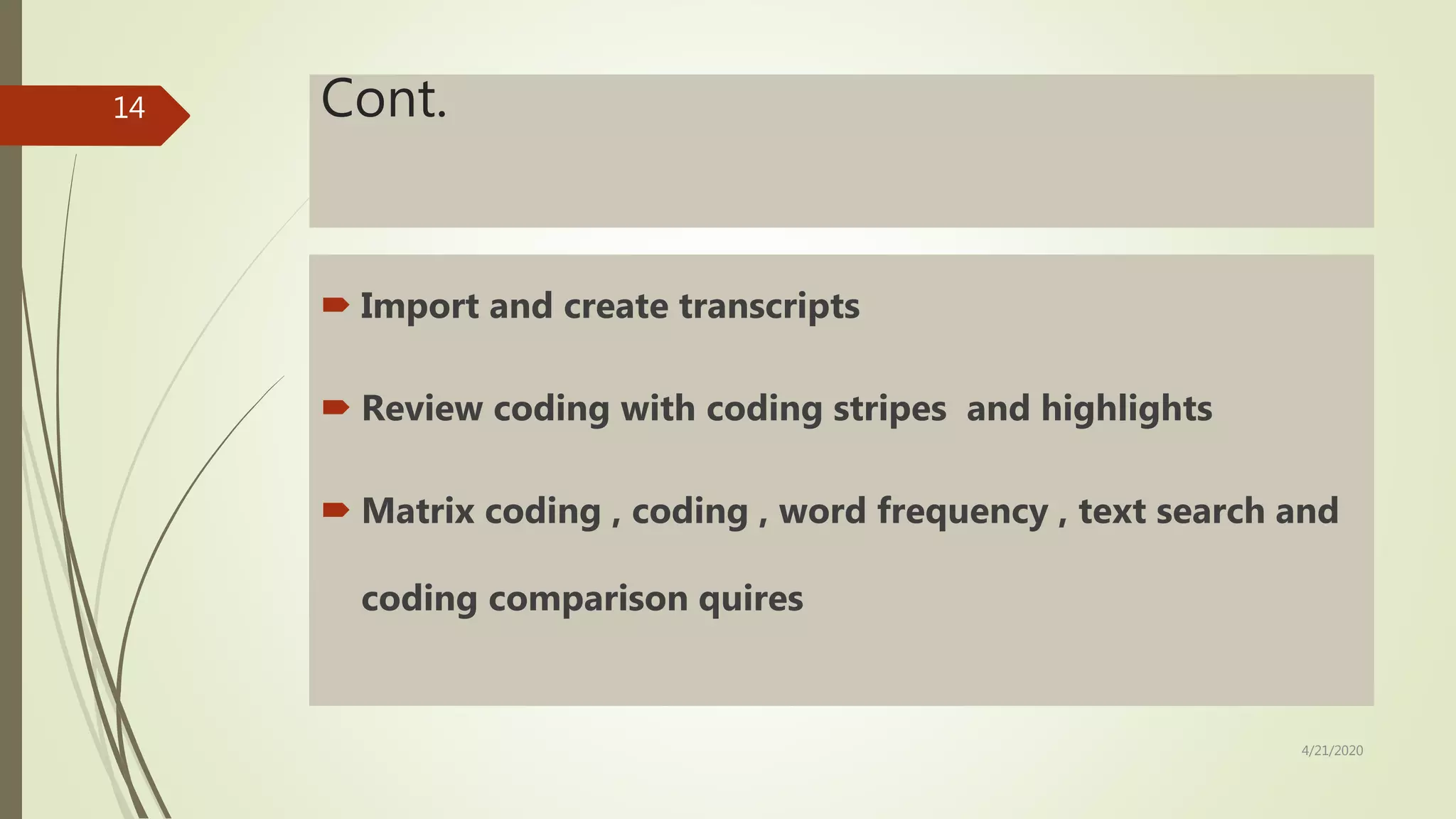 Qualitative data analysis software's By Iqbal Rana | PPTX