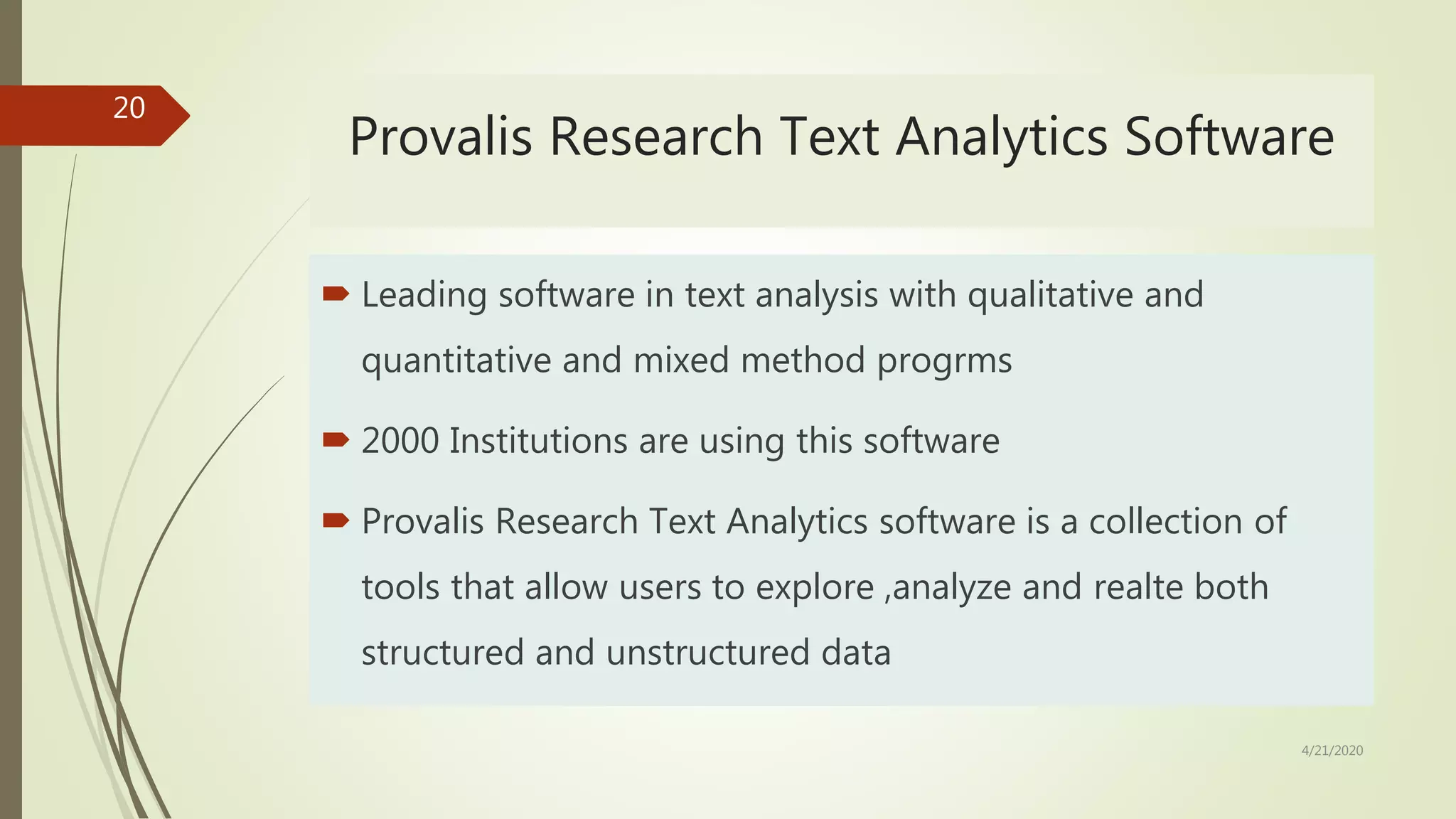 Qualitative data analysis software's By Iqbal Rana | PPTX