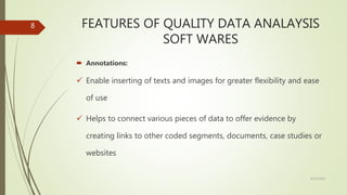 Qualitative data analysis software's By Iqbal Rana | PPTX