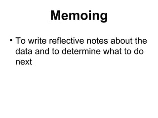 Qualitative Data Analysis (Strategies) | PPT