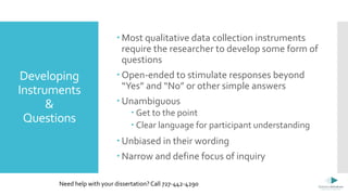 Qualitative Data Collection | PPT