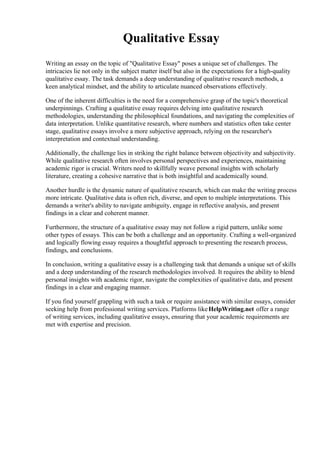Qualitative Essay.pdf