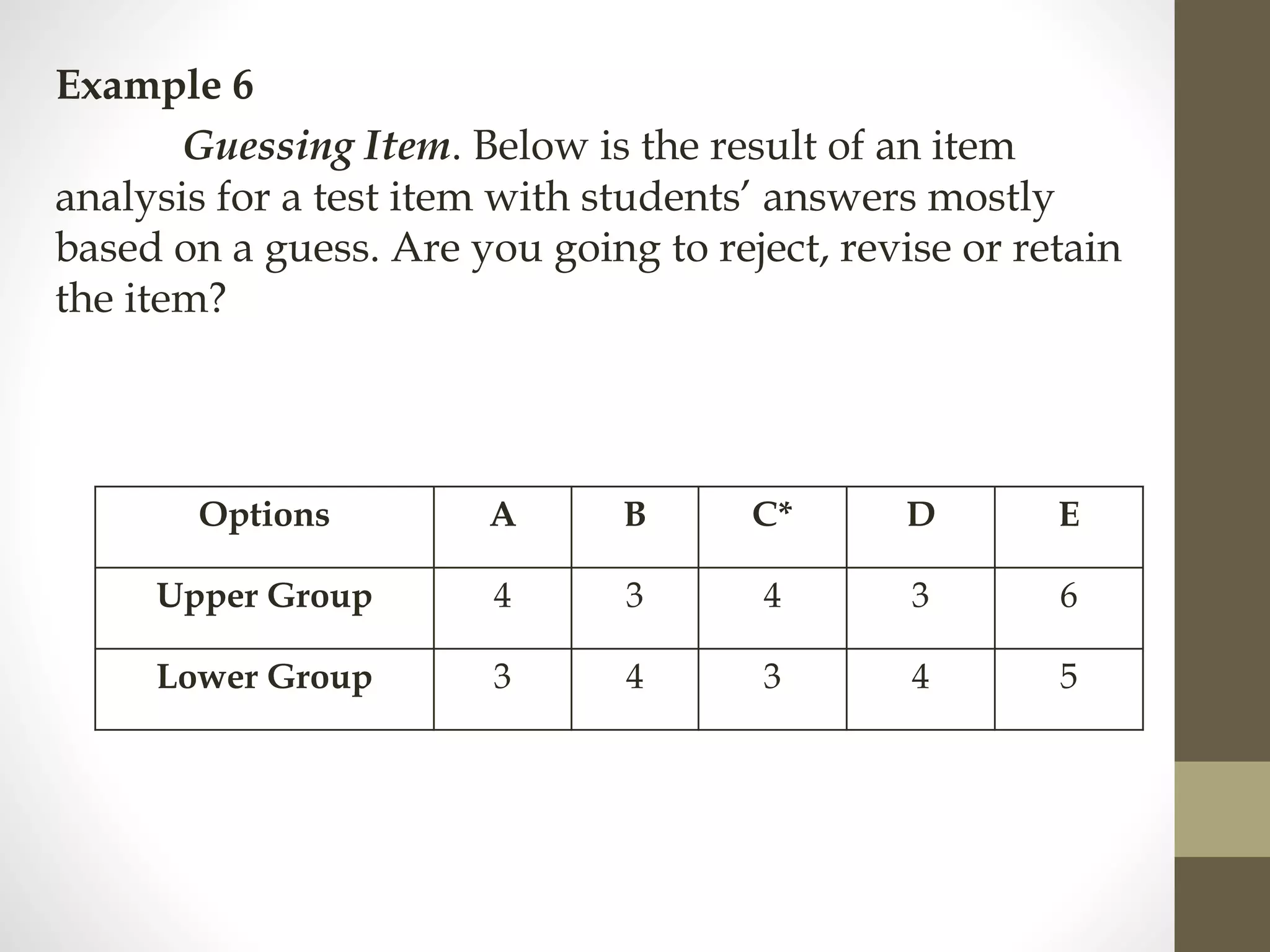 Qualitative item analysis | PPTX