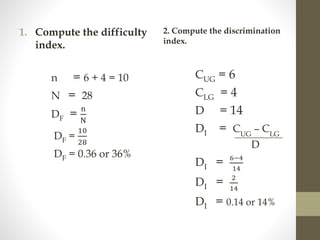 Qualitative item analysis | PPTX
