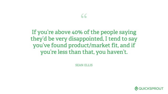 Measuring & Understanding Product/Market Fit Qualitatively | PPT