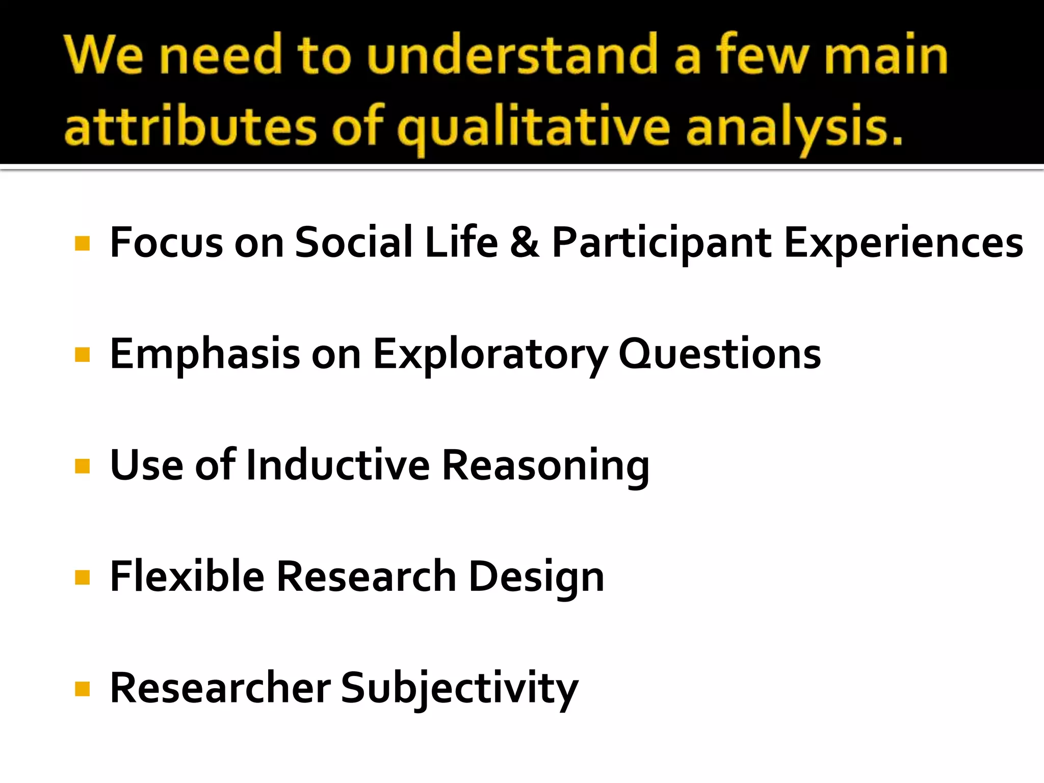 Qualitative Methods and Interviewing | PPT