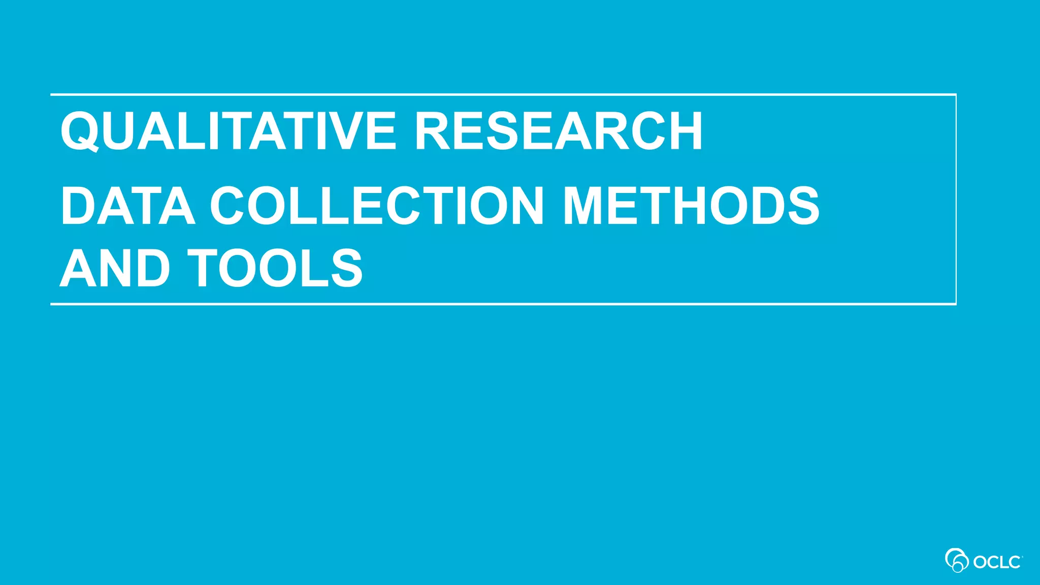 Using qualitative methods for library and information science research ...