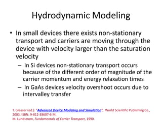 Qualitative model of transport | PPT