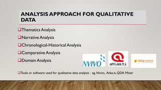 Introduction to qualitative study | PPTX
