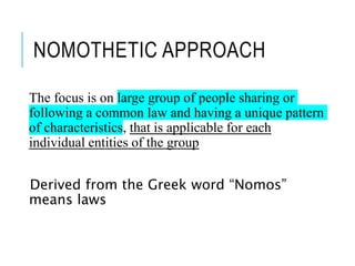 Qualitative psycho social research | PPTX