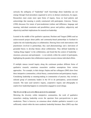 Qualitative research | PDF