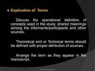 Guidelines to Qualitative Researches | PDF
