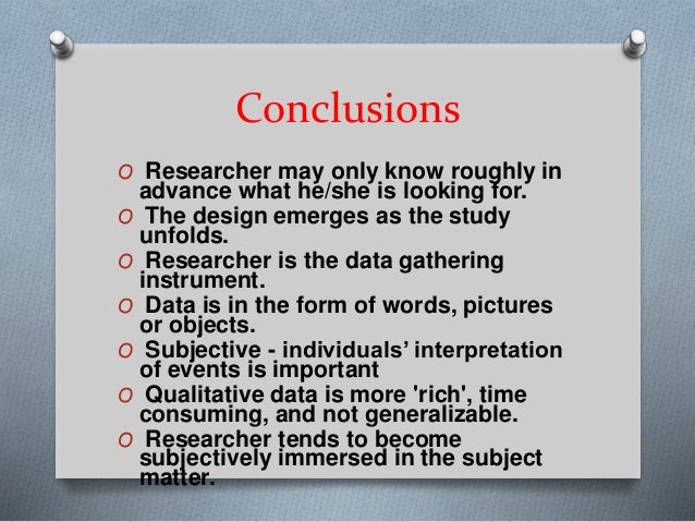 Qualitative research