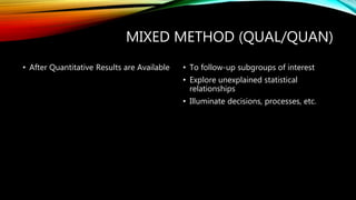Qualitative research | PPTX