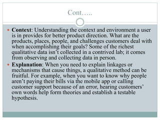 Qualitative research | PPTX