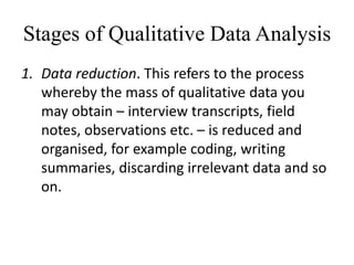 Understanding Qualitative Research | PPT