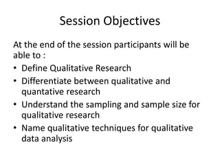 Understanding Qualitative Research | PPT