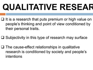 Qualitative research | PPT