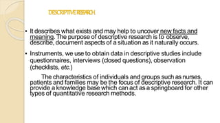 Qualitative research | PPTX