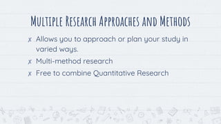 Qualitative Research, Concepts and Characteristics | PPTX
