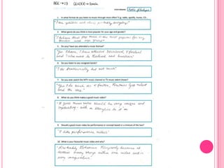 Qualitative research interviews with target audience | PPT