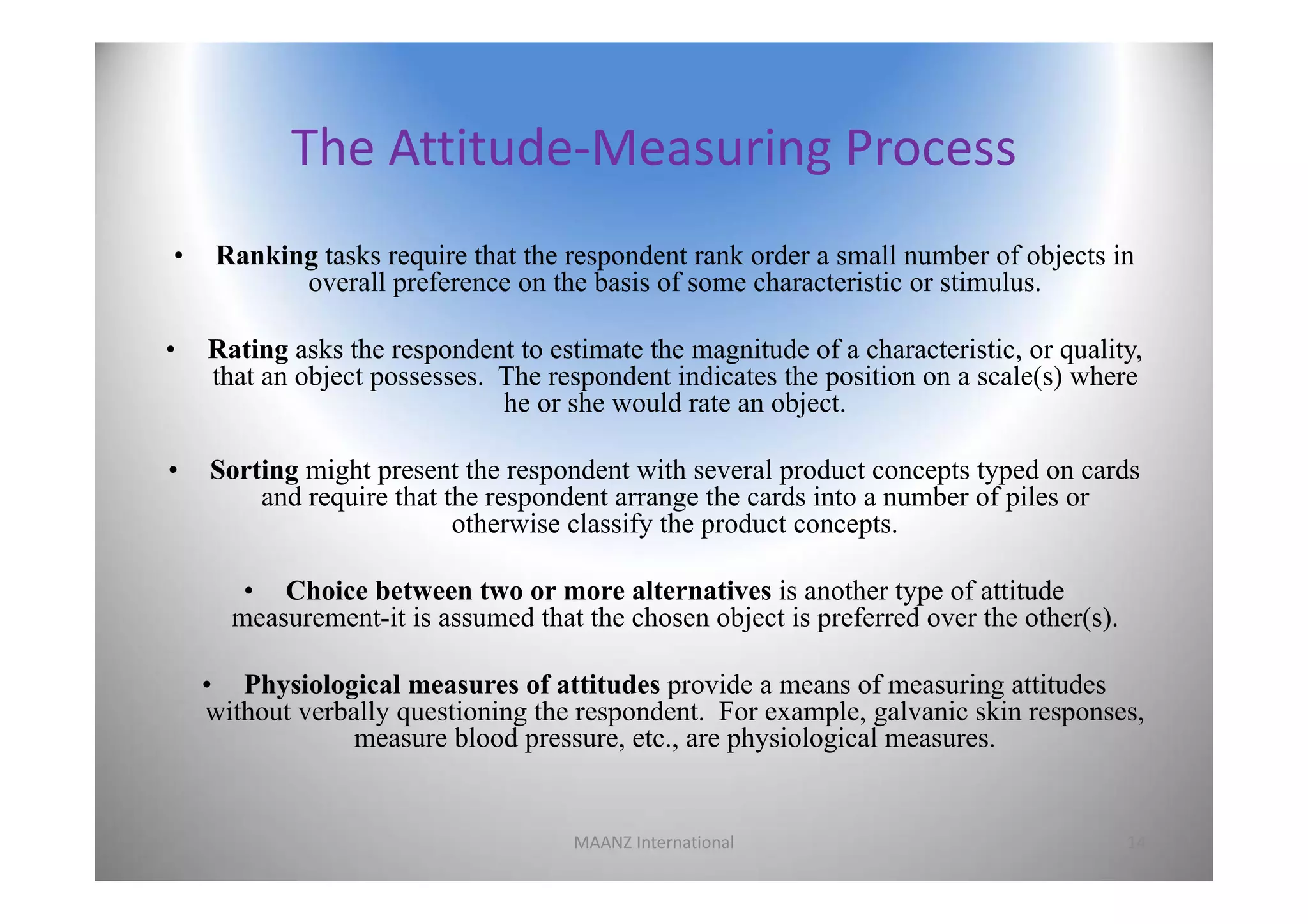 Qualitative Research and Attitude Measurement | PDF